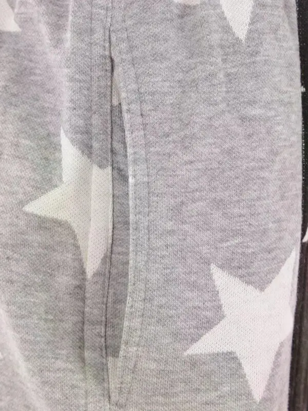 REWARD IF FOUND Star-print Jersey Joggers