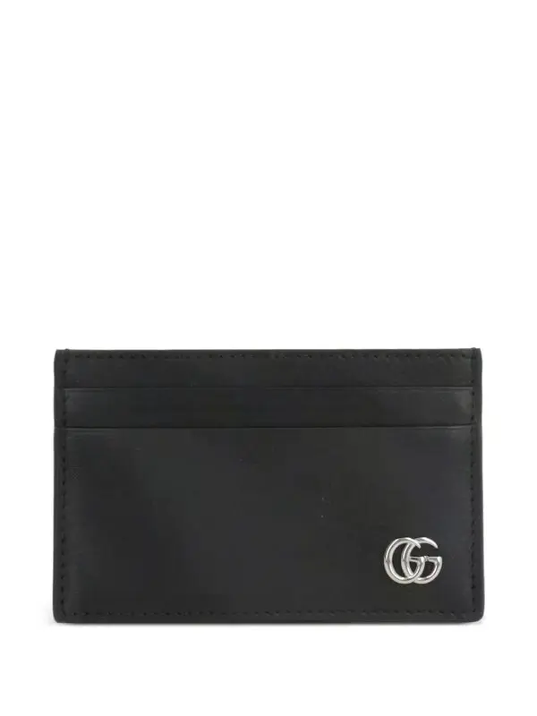 Gucci Double G Logo Cardholder - Black