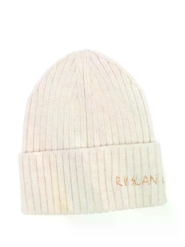 Ruslan Baginskiy Ribbed-knit Hat - Neutrals