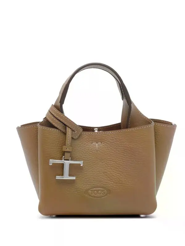 TOD'S Logo-detail Leather Crossbody Bag