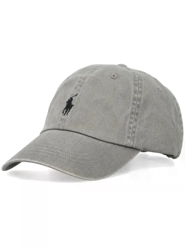 Polo Ralph Lauren Chino Cotton Baseball Cap - Grey