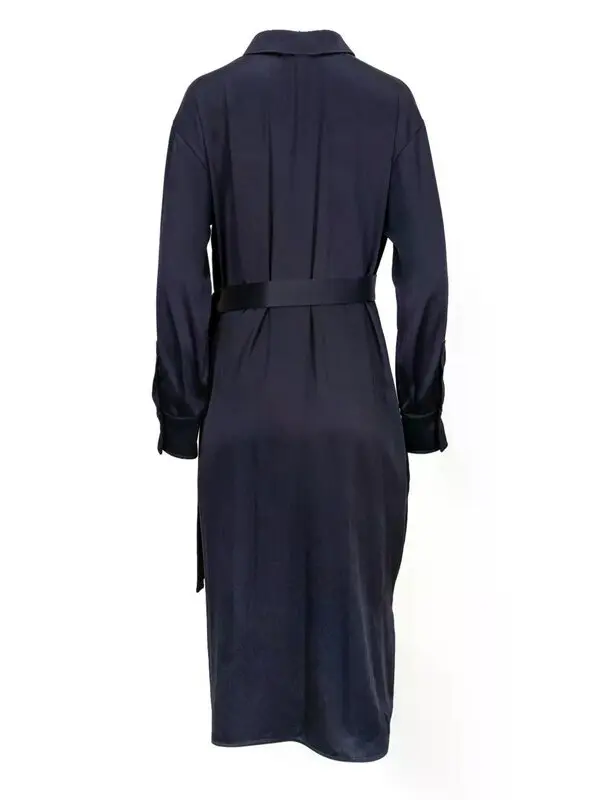 Brunello Cucinelli Long-sleeve Midi Dress