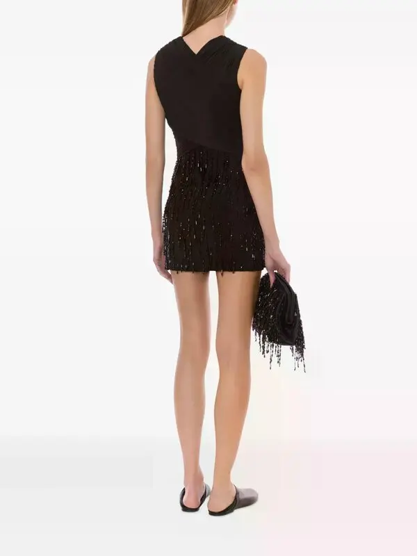 Alberta Ferretti Wool-blend Mini Dress