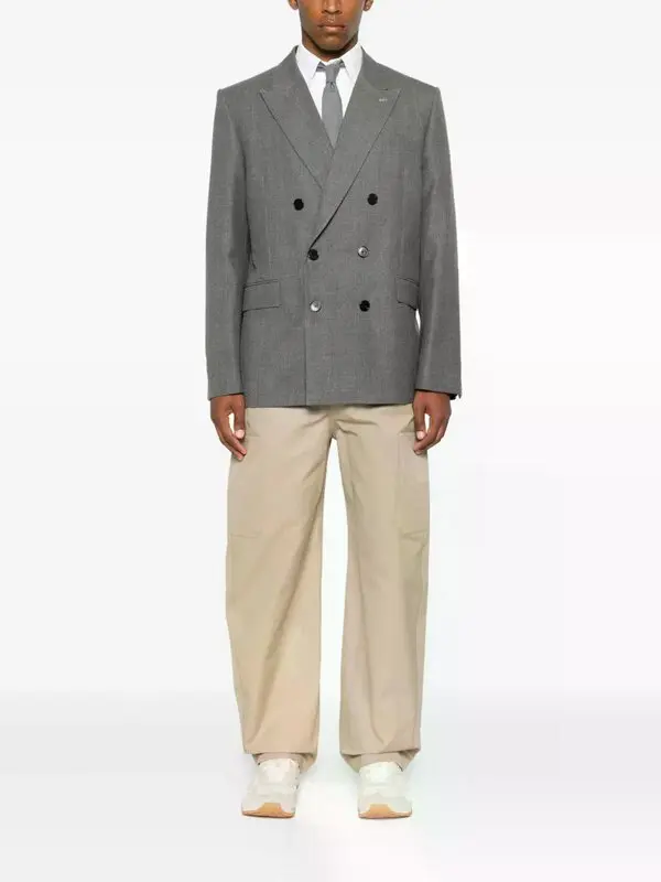 Givenchy Barrel Cargo Trousers - Neutrals