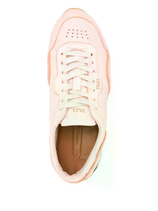 LEMARGO Perforated Lace-up Sneakers