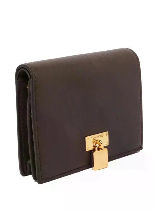TOM FORD Padlock Leather Wallet