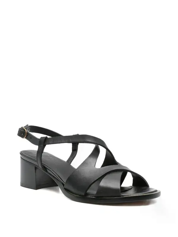 KING TARTUFOLI 45mm Crossover Ankle-strap Sandals