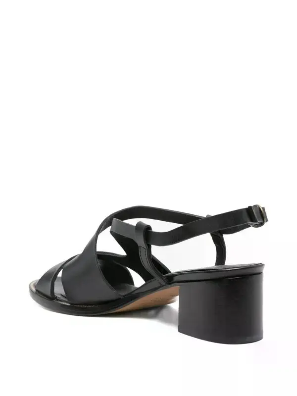 KING TARTUFOLI 45mm Crossover Ankle-strap Sandals