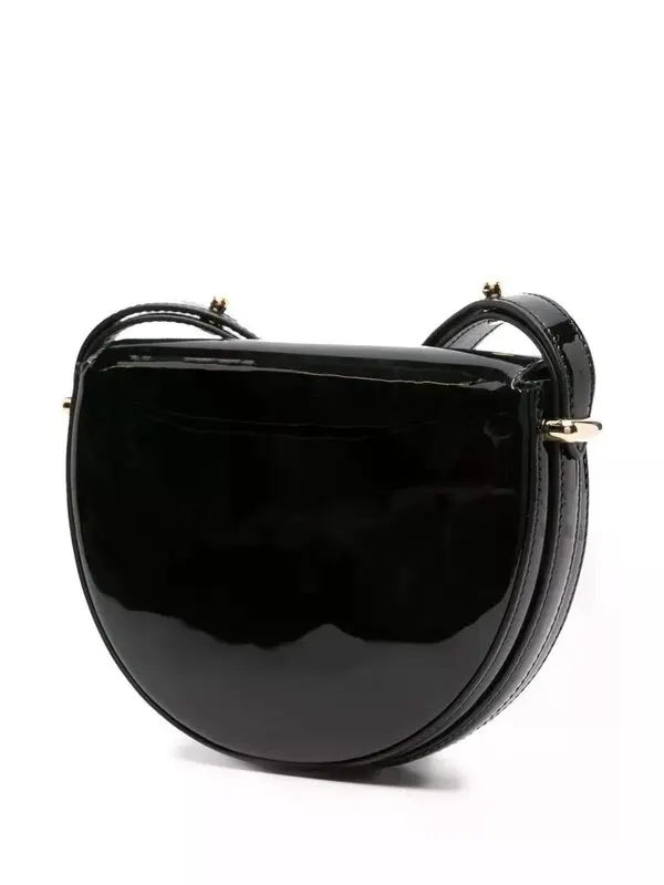 Prada Triangle-logo Patent Leather Shoulder Bag