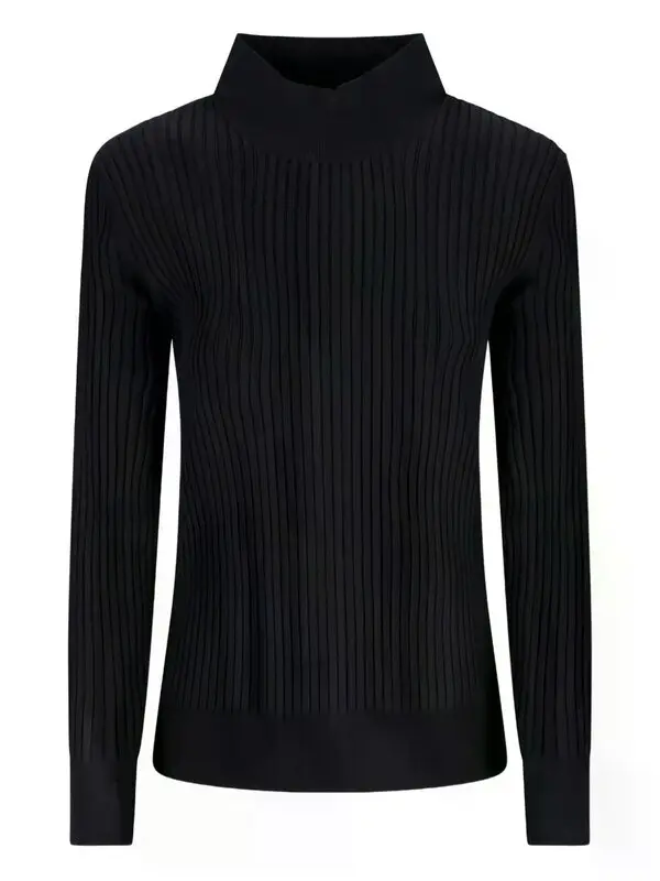 PT TORINO Ribbed High-neck Sweater
