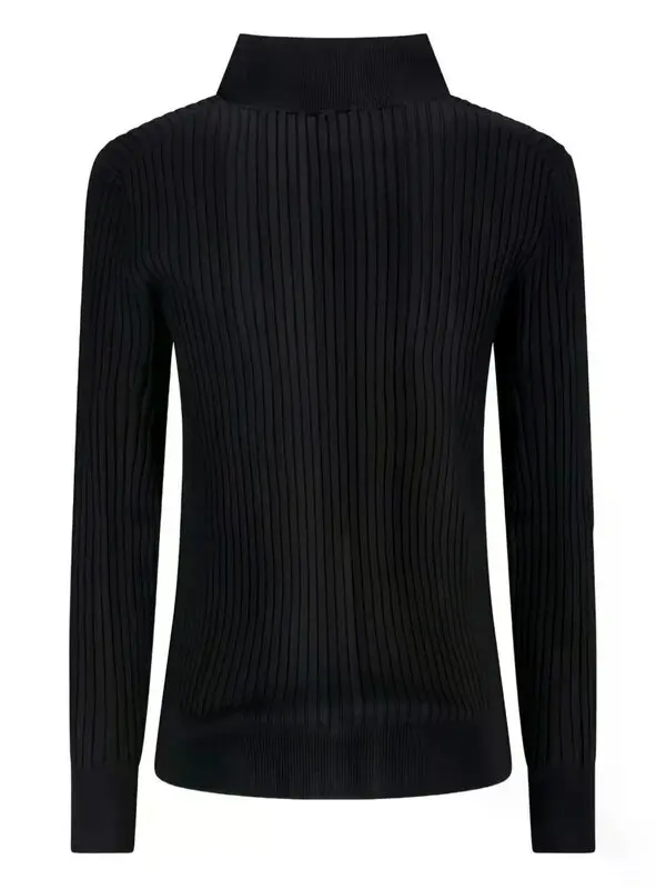 PT TORINO Ribbed High-neck Sweater