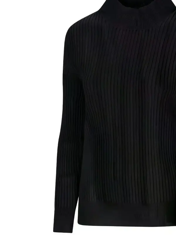 PT TORINO Ribbed High-neck Sweater