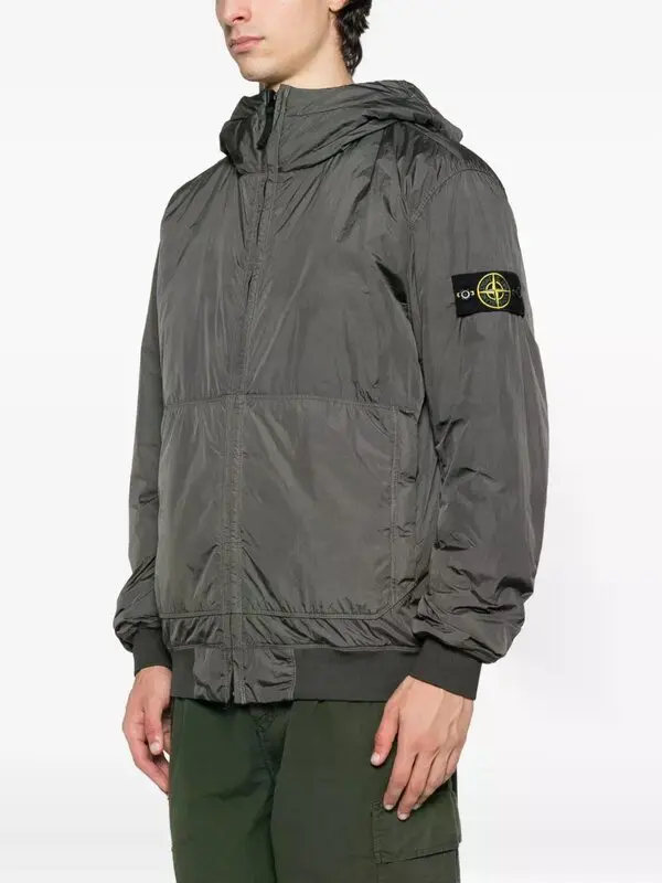 Stone Island Hooded Panelled Jacket