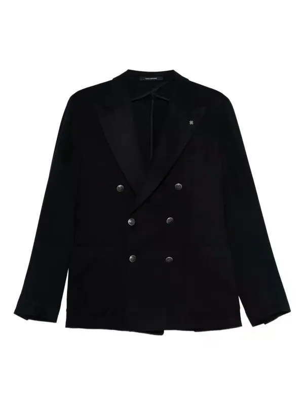 Tagliatore Double-breasted Cashmere Blazer