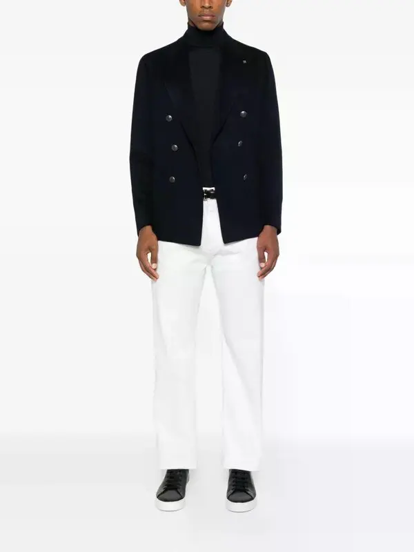 Tagliatore Double-breasted Cashmere Blazer