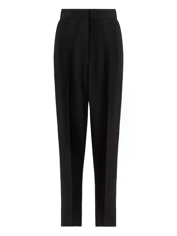 Fabiana Filippi Cady Pleated High-waisted Trousers