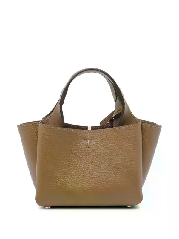 TOD'S Leather Crossbody Bag With Logo Detail