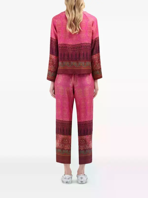 PIERRE-LOUIS MASCIA Paisley-print Shirt