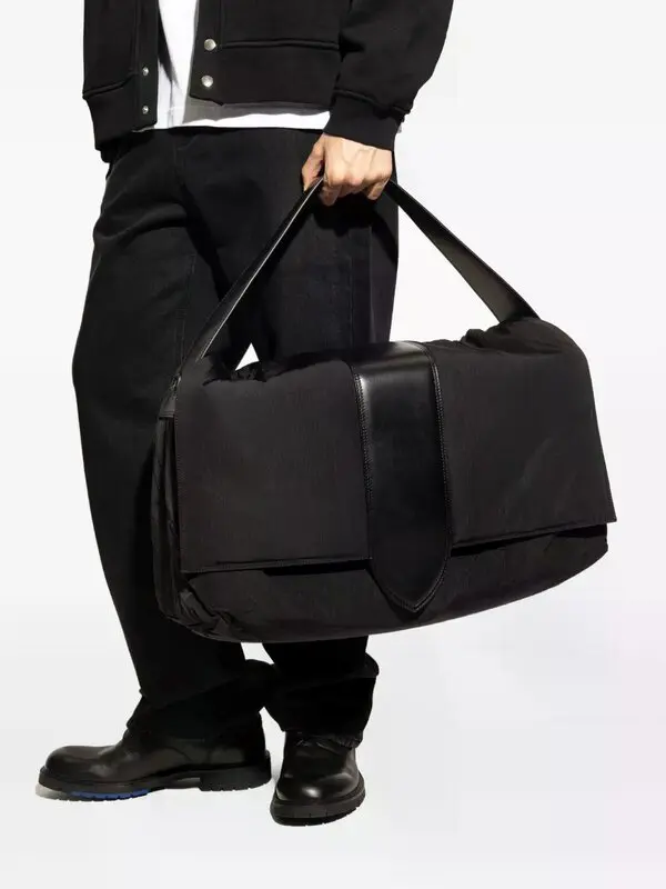 Jacquemus Leather-trimmed Padded Tote Bag