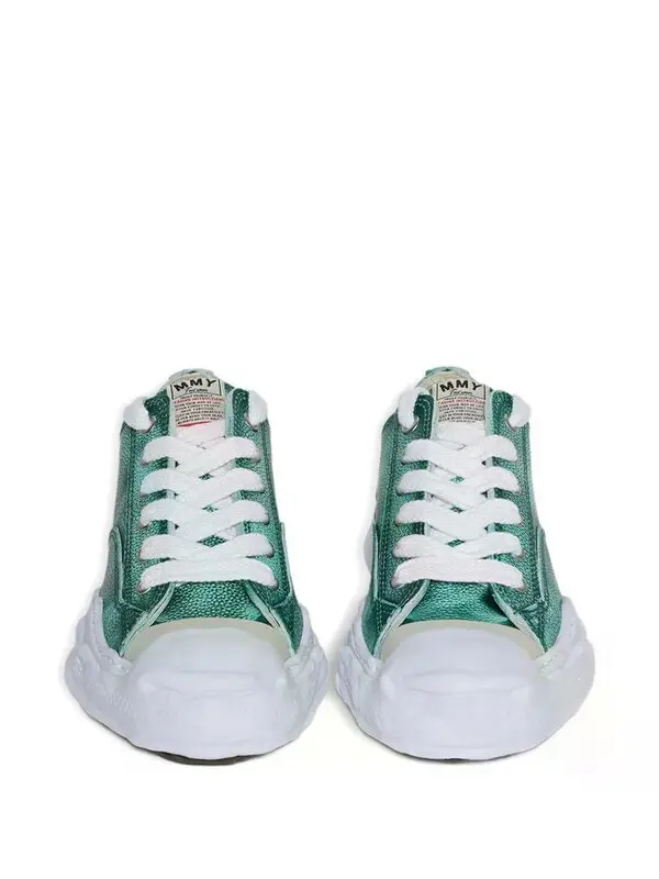 Mihara Yasuhiro Hank Low Brushed Leather Sneakers