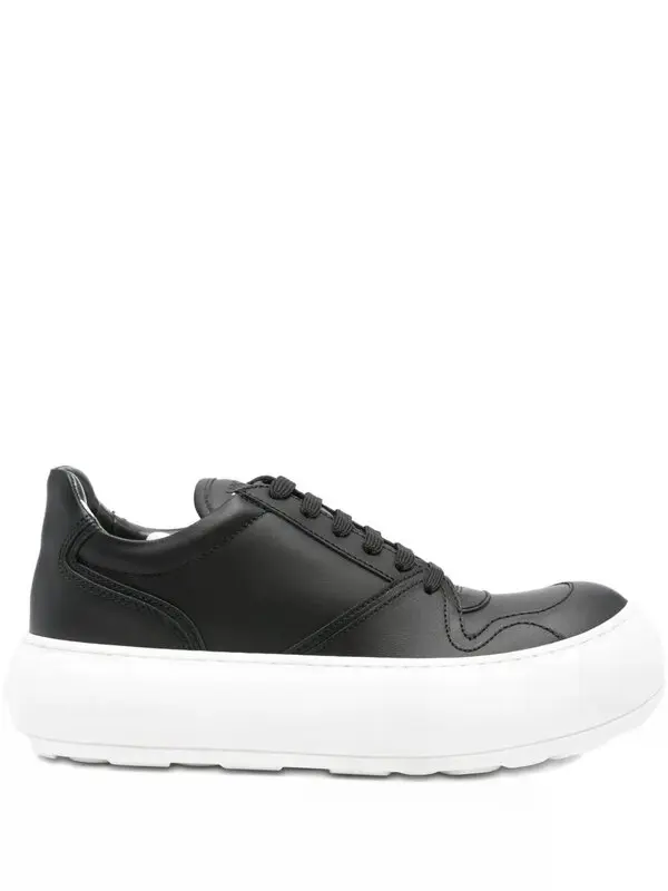 Moschino Leather Platform Sneakers