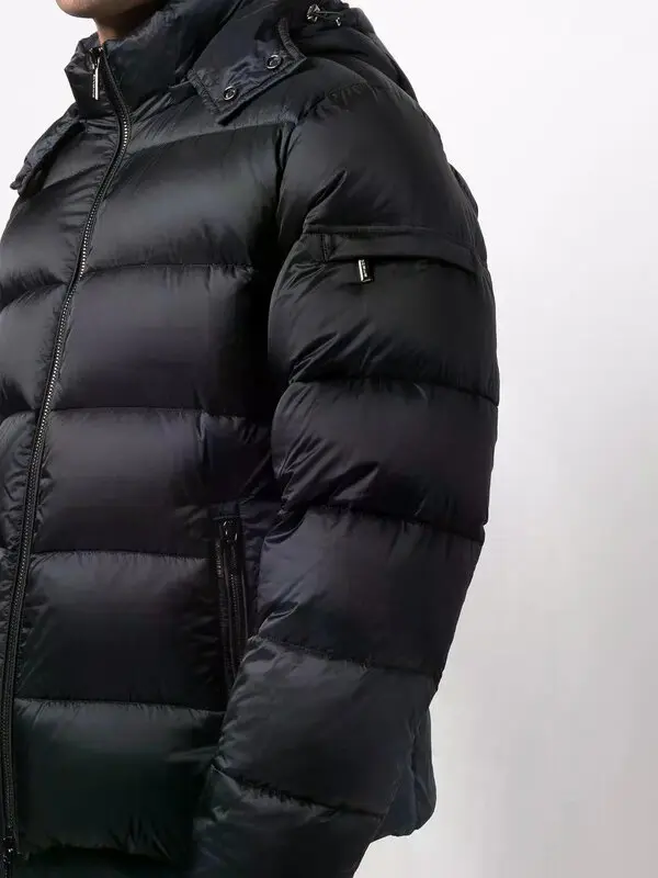 MOORER Brett Feather-down Puffer Jacket - Blue