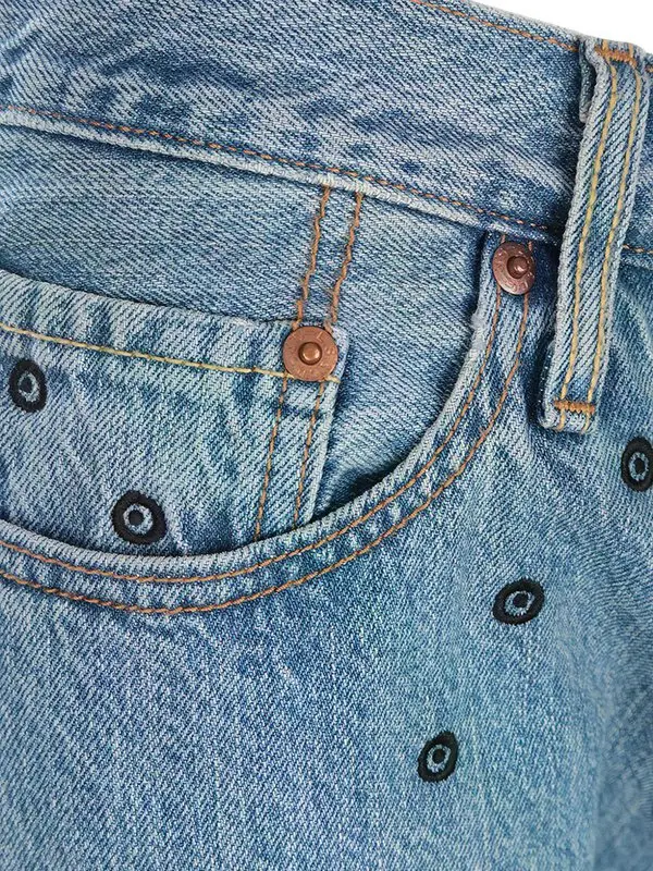 LEVI'S X 10 Corso Como Embroidered Jeans