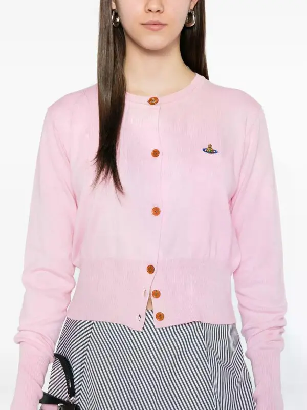 VIVIENNE WESTWOOD Orb Logo Cardigan