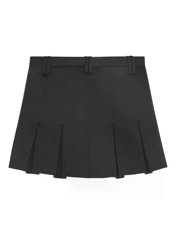 GANNI Logo-plaque Mini Skirt