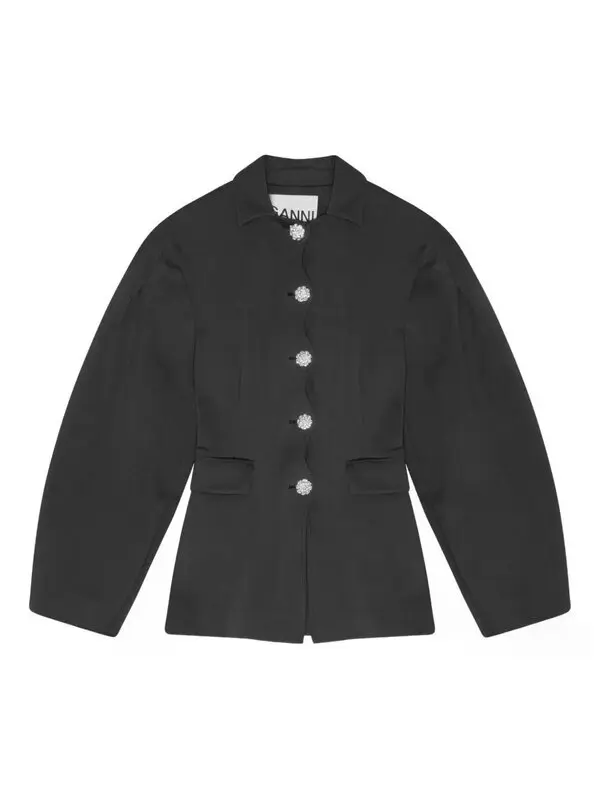 GANNI Balloon-sleeve Jacket