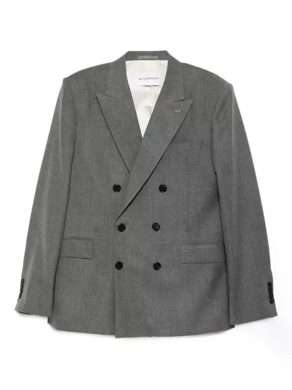 Givenchy Peak-lapel Wool Blazer