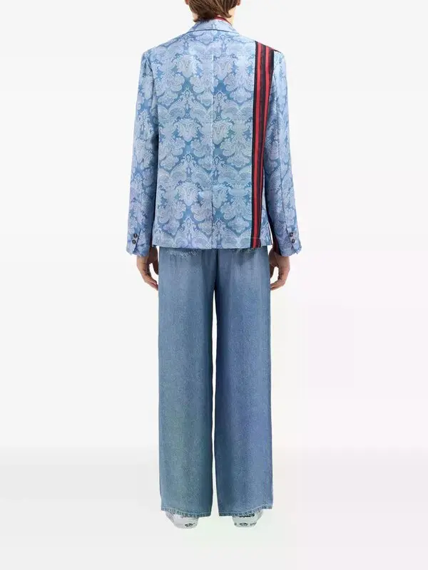 PIERRE-LOUIS MASCIA Paisley Double-breasted Jacket