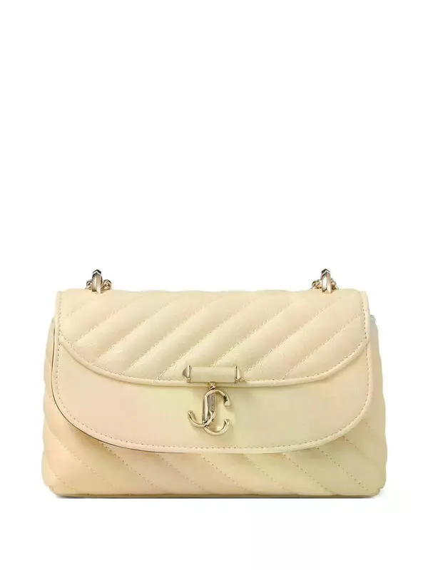 JIMMY CHOO Curve Small Crossbody Bag In Quilted Biker Leather