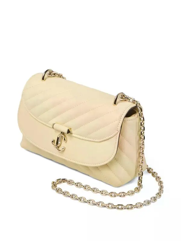 JIMMY CHOO Curve Small Crossbody Bag In Quilted Biker Leather