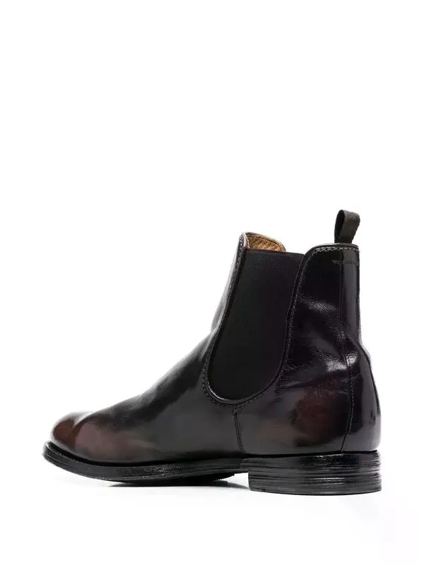 Officine Creative Leather Chelsea Boots