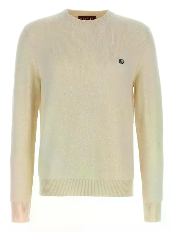 Gucci Logo-embroidered Wool Sweater