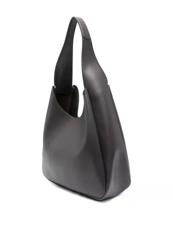 Stella McCartney Logo Slouchy Hobo Shoulder Bag - Grey