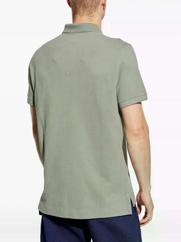 Canada Goose Logo-patch Polo Shirt - Green