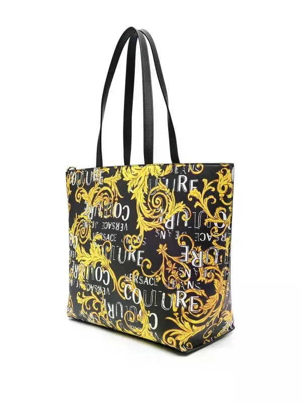 Versace Logo-print Tote Bag