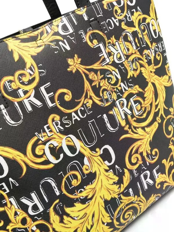 Versace Logo-print Tote Bag