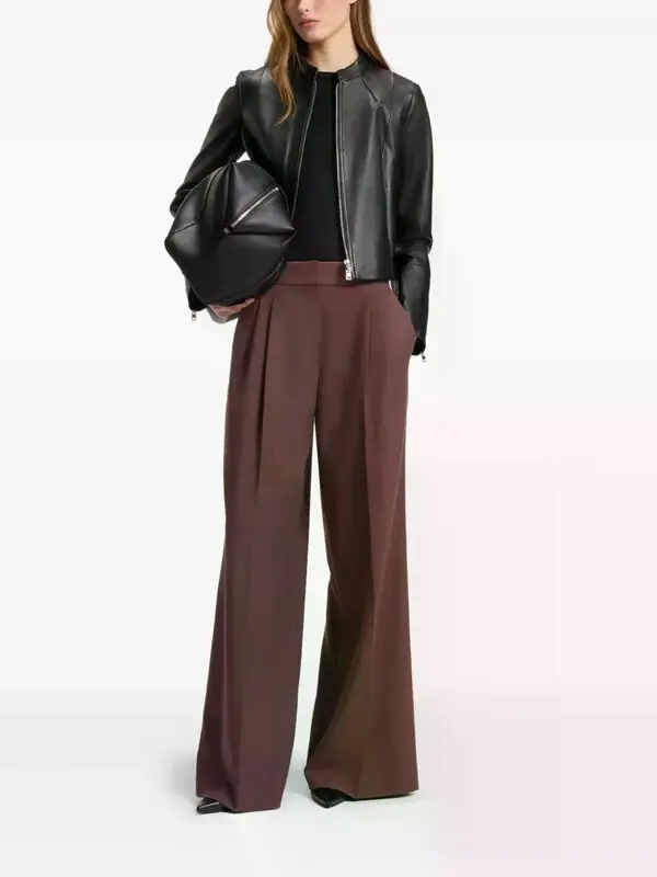 Hugo Pleated Wide-leg Trousers