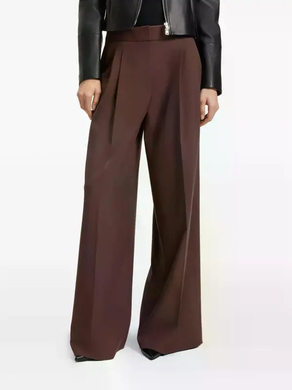 Hugo Pleated Wide-leg Trousers