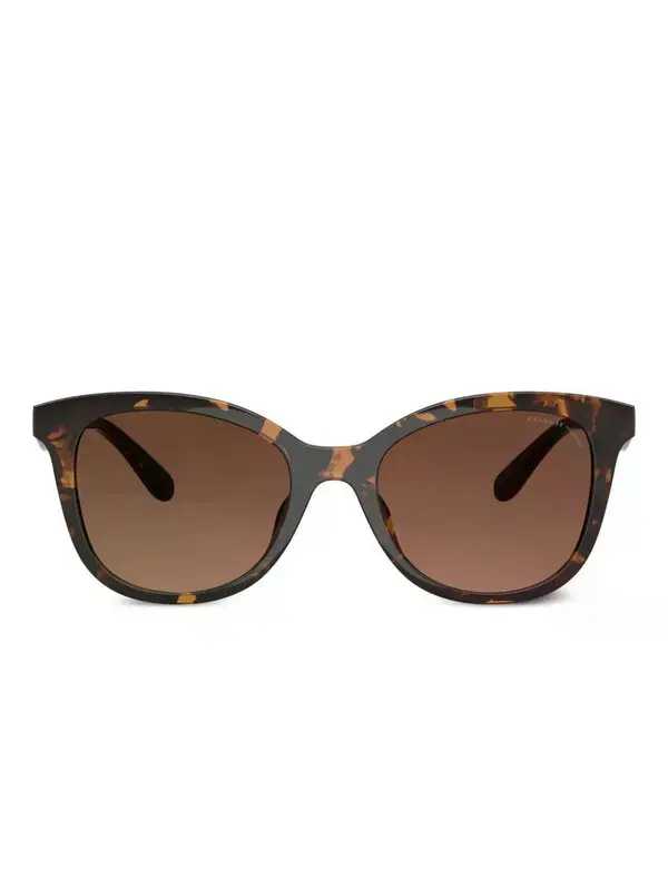 COACH Logo-plaque Sunglasses - Brown