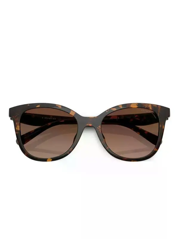 COACH Logo-plaque Sunglasses