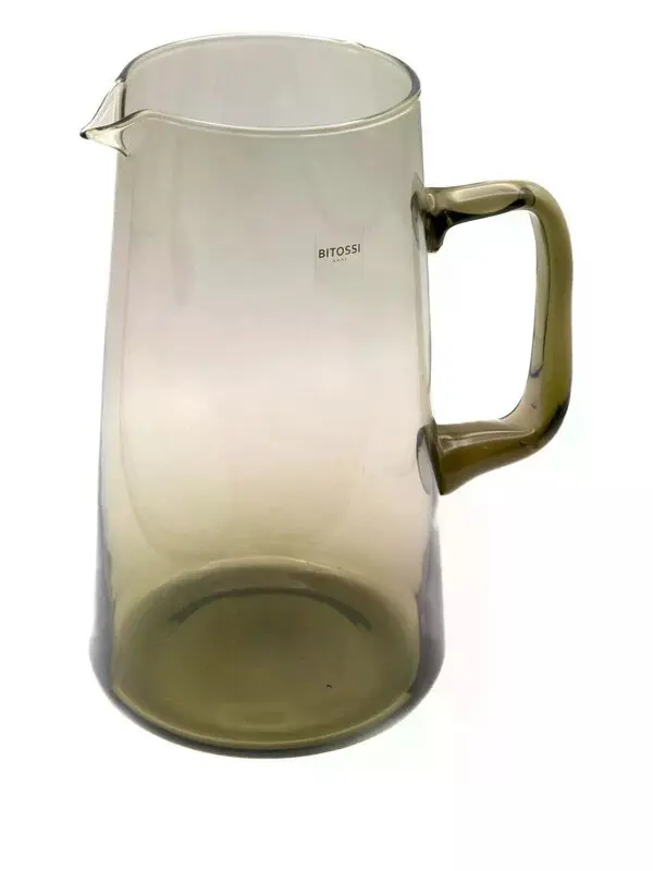 BITOSSI HOME Smoked Glass Pitcher