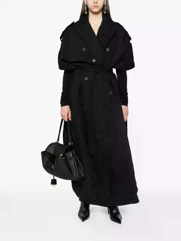 Balenciaga Belted Trench Coat