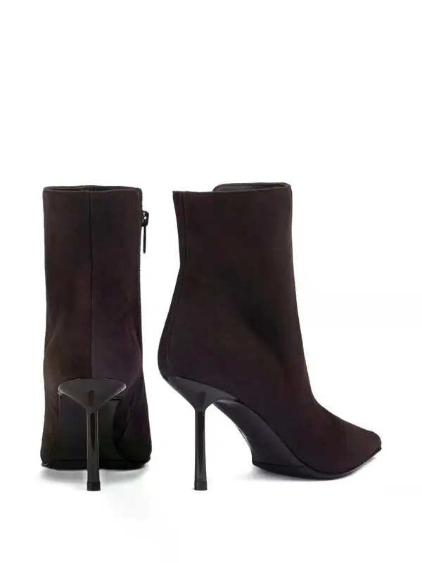 LE SILLA 80mm Bella Ankle Boots - Brown