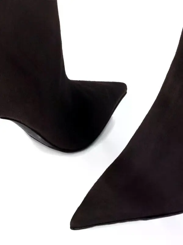 LE SILLA 80mm Bella Ankle Boots - Brown
