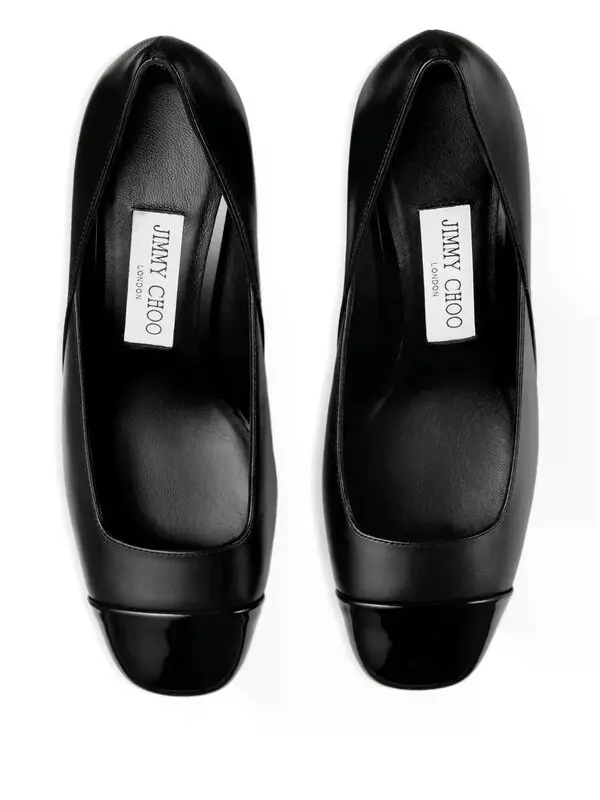 JIMMY CHOO 60mm Jenson Embellished Cap-toe Pumps
