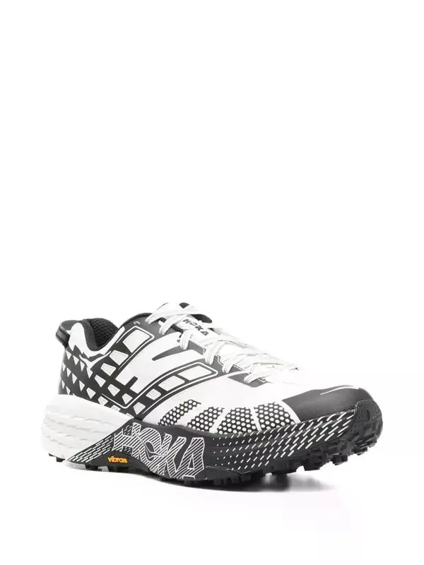 HOKA Geometric-pattern Low-top Sneakers
